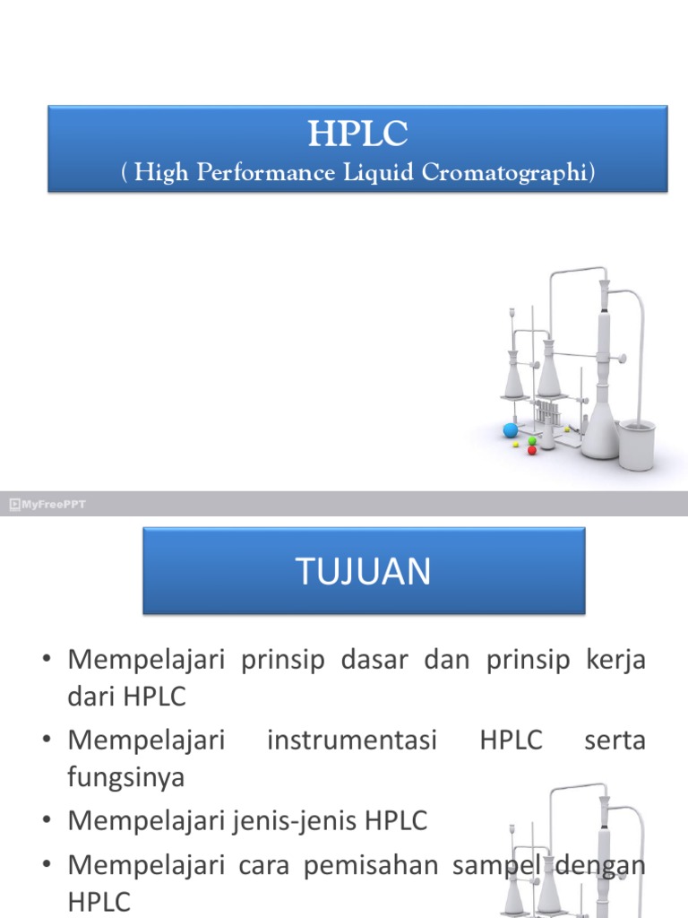 Prinsip dan Aplikasi Kromatografi Cair Kinerja Tinggi (HPLC) | PDF