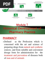Timeline, History of Pharmacy | PDF | Pharmacy | Medicine