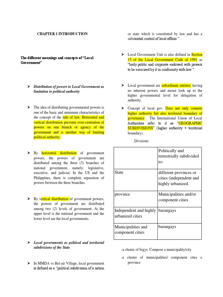 Public Corporation Law Reviewer by Largo | PDF | Local Government ...