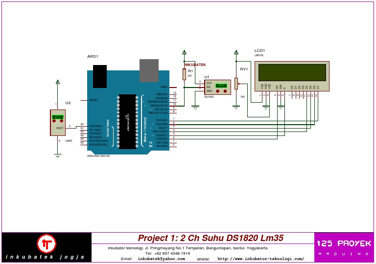 Projet Arduino : 2 Ch Suhu DS1820 LM35 | PDF | Échecs | Ouverture (échecs)