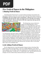 What Is Subli | PDF | Dances | Philippines