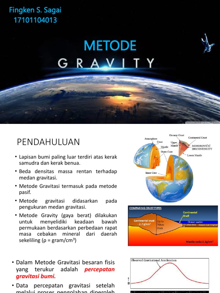 Pengukuran Gravitasi Bumi dan Anomali | PDF | Sains & Matematika