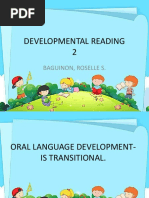 Language Developmental Checklist | PDF | Speech | Stuttering