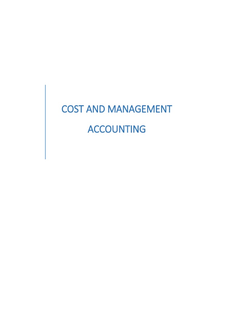 Cost Assignment | PDF | Cost | Forecasting