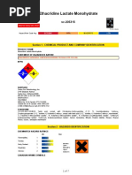 Msds Formalin | PDF | Formaldehyde | Toxicity