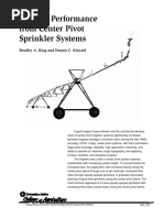 Center Pivot Irrigation Design Guide | PDF | Irrigation | Pump