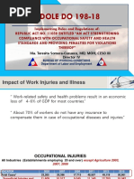 DOLE OSHC Template_OSH Program | PDF | Occupational Safety And Health ...