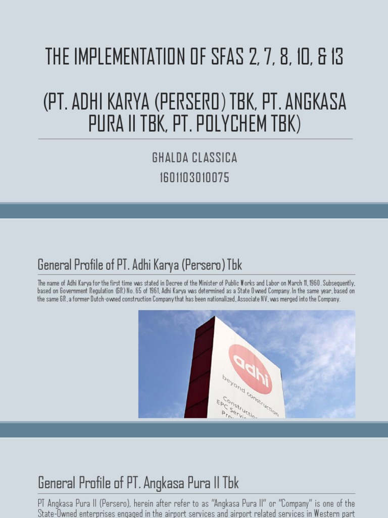 Implementation of Psak | PDF | Subsidiary | Financial Statement