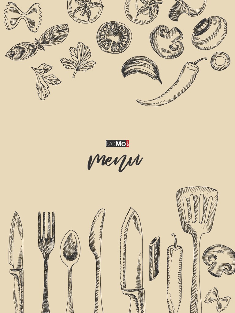 MOMO Menu | PDF | Curry | Hamburgers