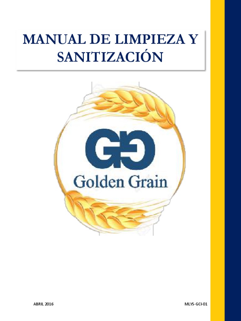 Manual de Limpieza y Sanitizacion | PDF | Detergente | Residuos