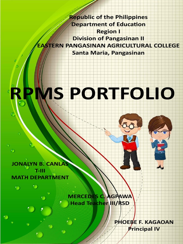 RPMS Cover Page For T I III | PDF | Lesson Plan | Educational Assessment