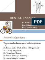 Dej and Its Signifance | PDF | Dentin | Tooth Enamel