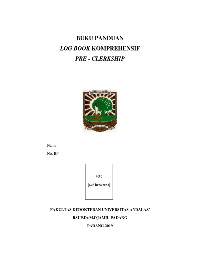 LOGBOOK PRECLERKSHIP FINAL Siap Cetak | PDF