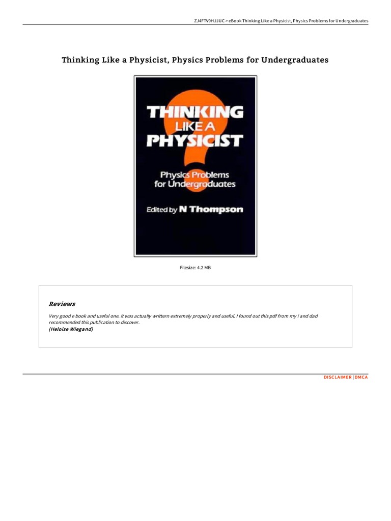 Solving Physics Problems: An eBook with 150 Example Problems for Undergraduate Physics Students ...