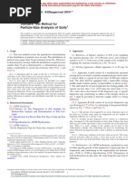 ASTM D 2434 Permeability PDF | PDF | Soil | Fluid Dynamics