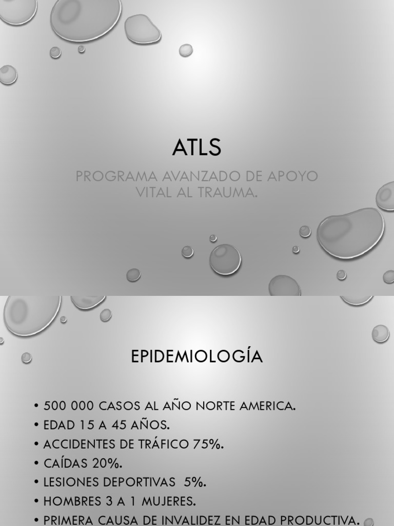Tec Atls | PDF | Neurología | Especialidades Medicas
