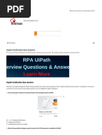 UiPath Cheat Sheet | PDF | Microsoft Excel | String (Computer Science)