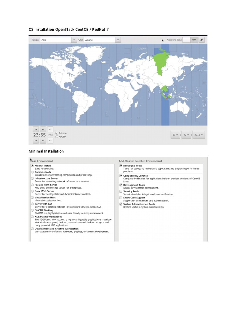 OS Installation OpenStack CentOS | PDF