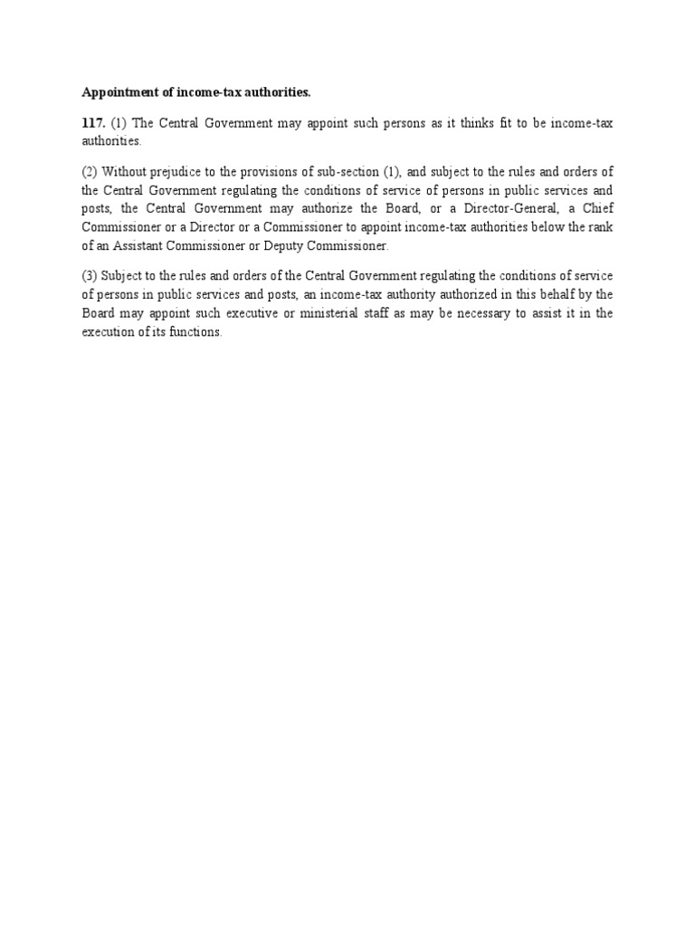 Section 117 PDF | PDF