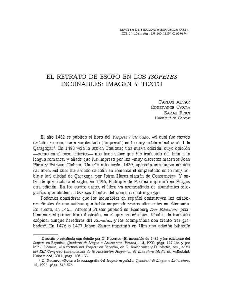 Esope | PDF | Fábula