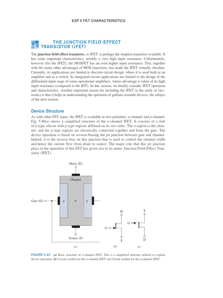 FET Characteristics Basics | PDF | Field Effect Transistor | Mosfet