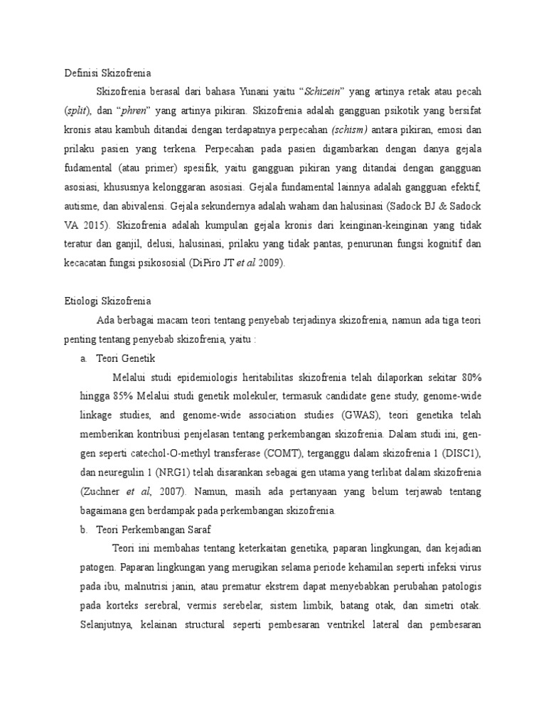 Definisi, Etiologi, Faktor Resiko | PDF