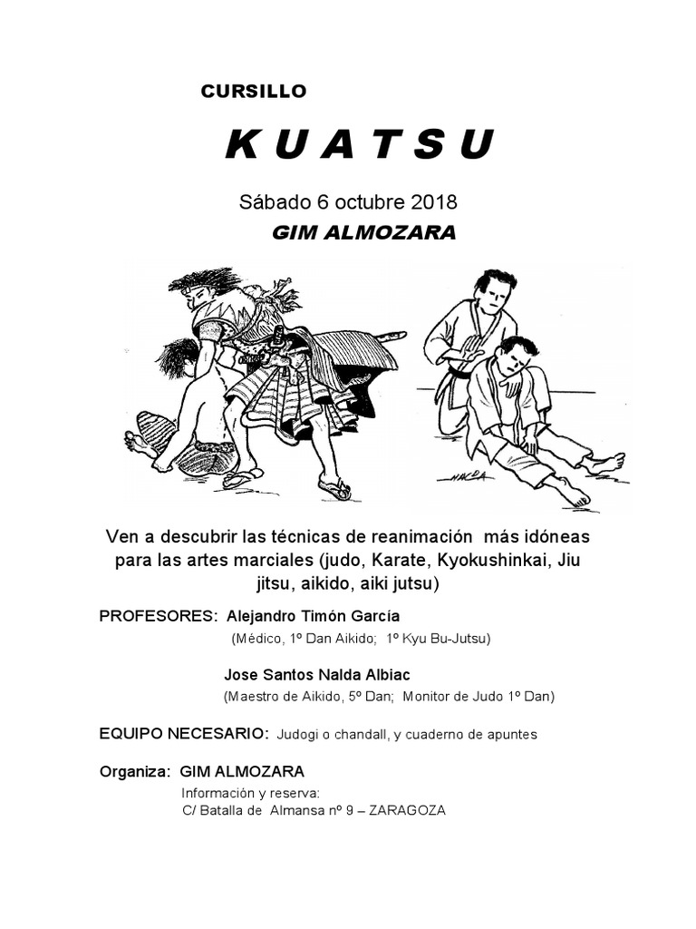 Kuatsu | PDF | Judo | Aikido