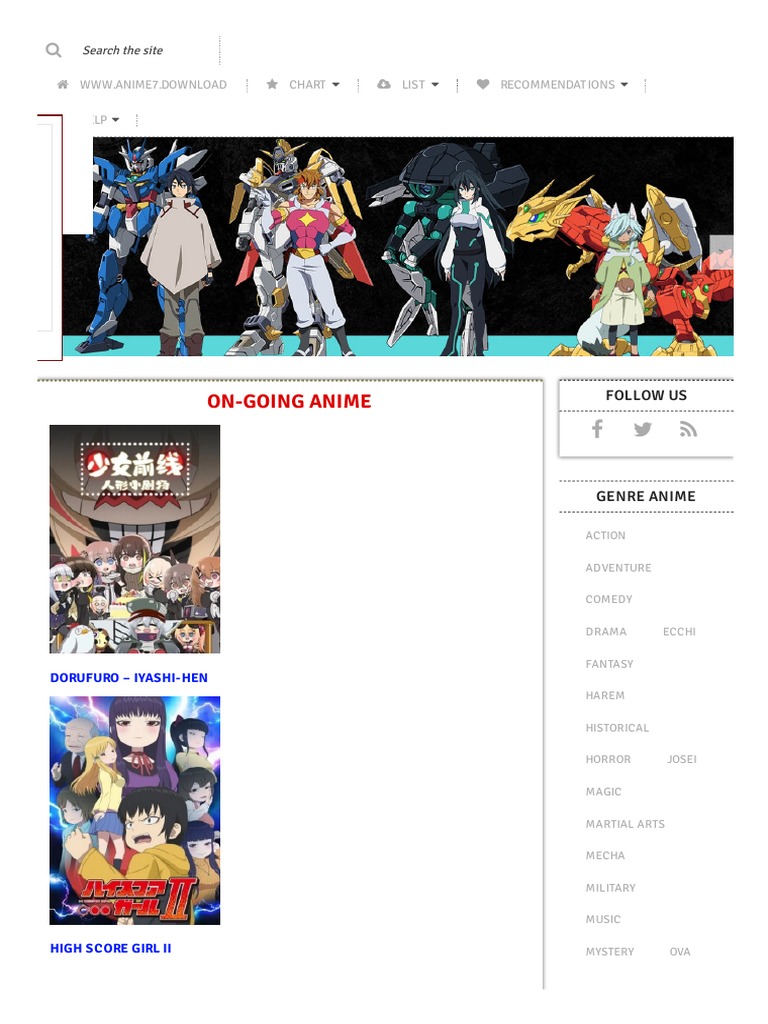 Anime Small Encoded Free | PDF | Anime | Manga