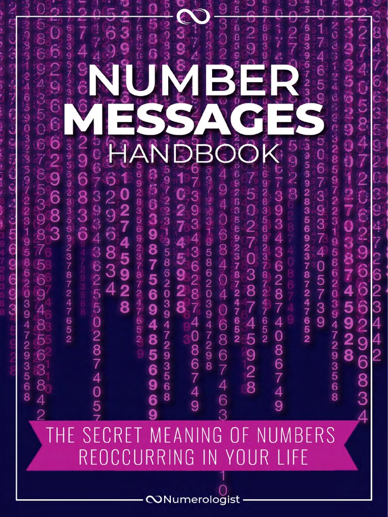 Number Messages Handbook 2019 | PDF | Synchronicity | Creativity