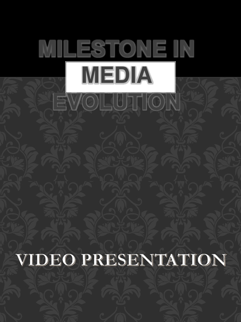 Evolution of Media: A Historical Overview | PDF | New Media | Mass Media