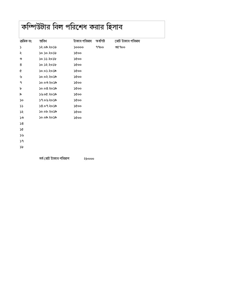 Computer Bill Pay | PDF