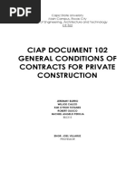 Ciap Document 102 Uniform General Conditions of Contract For Private Construction | PDF | Surety ...