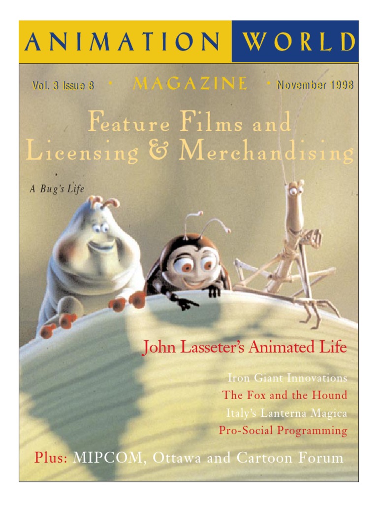 AnimationWorldMagazine 1998 Nov AWNMag3.8 | PDF | Pixar