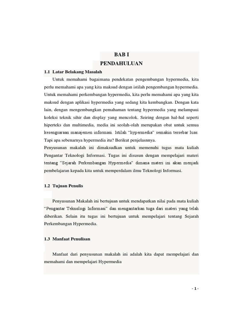 Materi Hypermedia | PDF