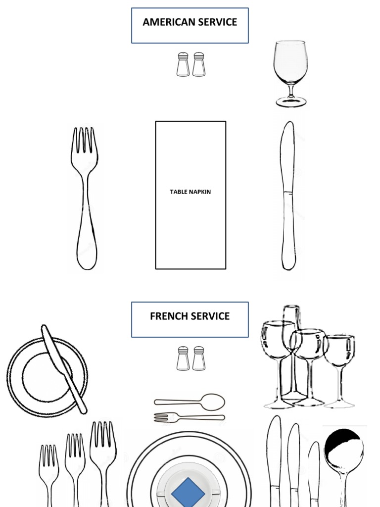 American Service: Table Napkin | PDF