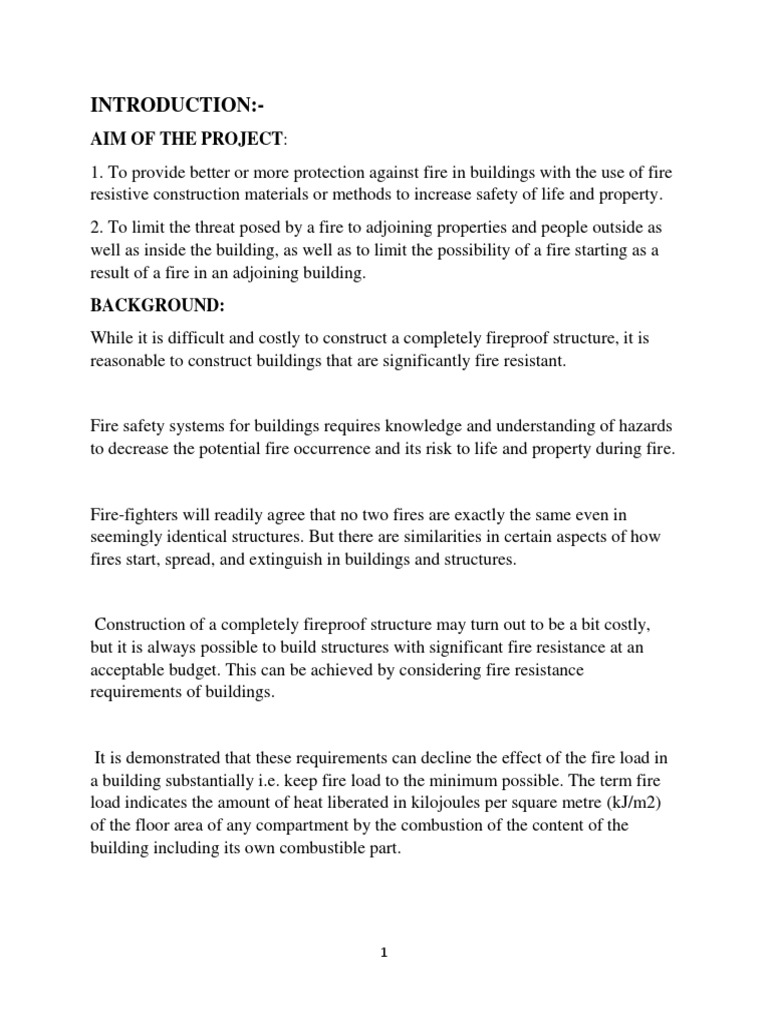 Bce Project | PDF | Wildfire | Concrete