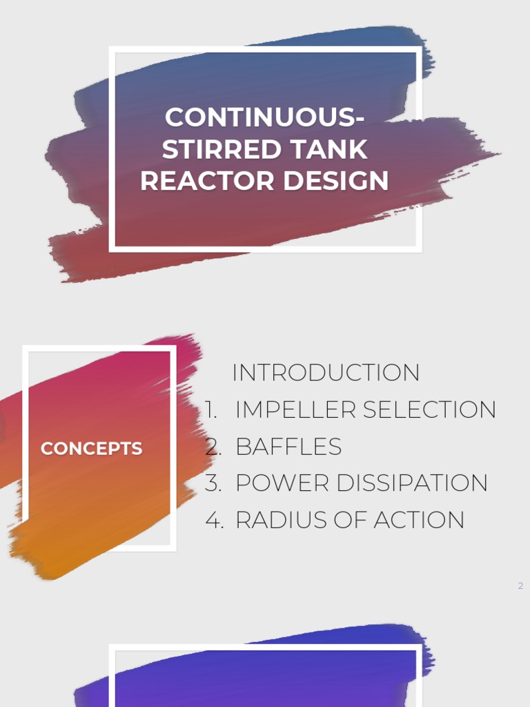 Continuous-Stirred Tank Reactor Design | PDF | Chemical Reactor | Propeller