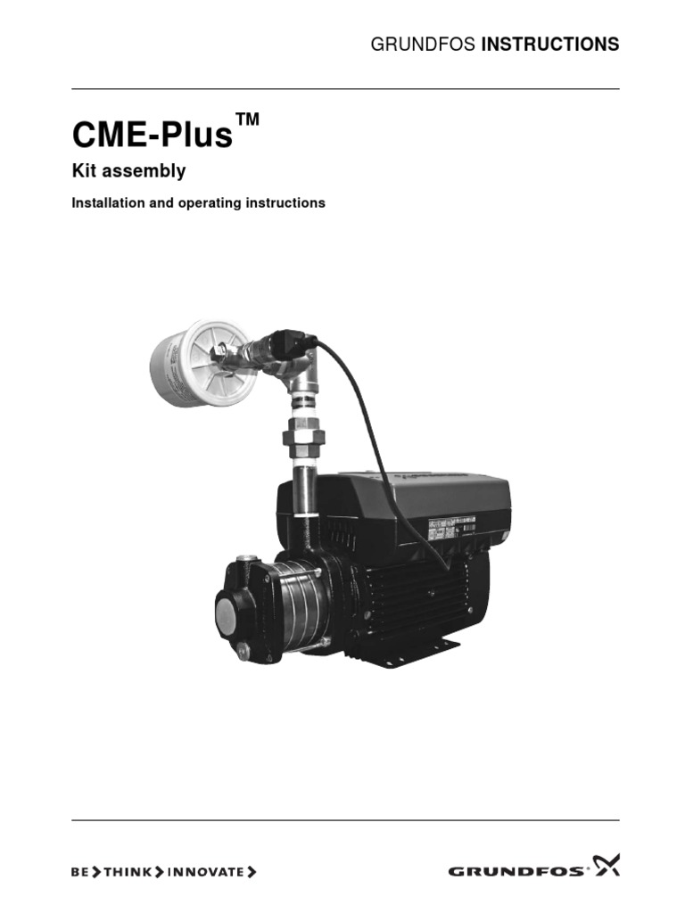 CME-Plus: Kit Assembly | Download Free PDF | Pipe (Fluid Conveyance) | Pump