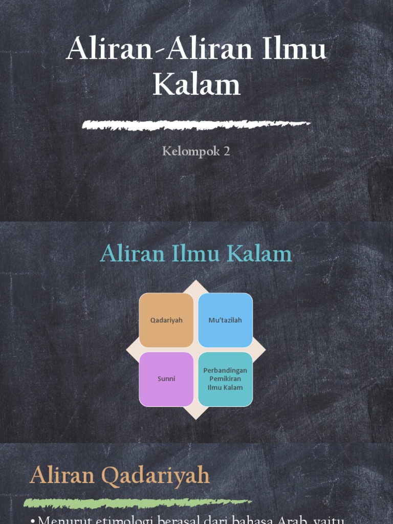 Aliran Aliran Ilmu Kalam Pdf