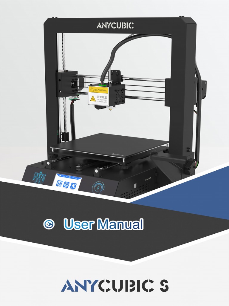 Anycubic S Manual English 2019-02-18 v6 | PDF