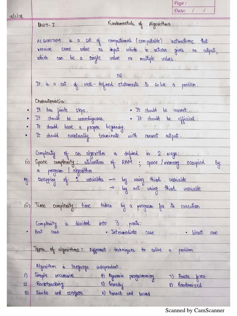 C Language Notes | PDF