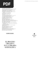 Zinker Joseph - El Proceso Creativo en La Terapia Gestaltica | PDF ...
