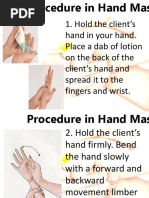 Lesson Plan TLE 8 Hand Spa | PDF | Hand | Massage