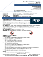 Trivor Insecticide Safety Data Sheet | PDF | Dangerous Goods | Fires