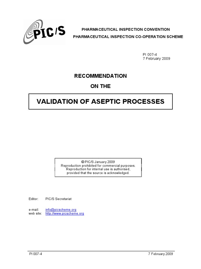 Validation of Aseptic Process | PDF | Environmental Monitoring ...