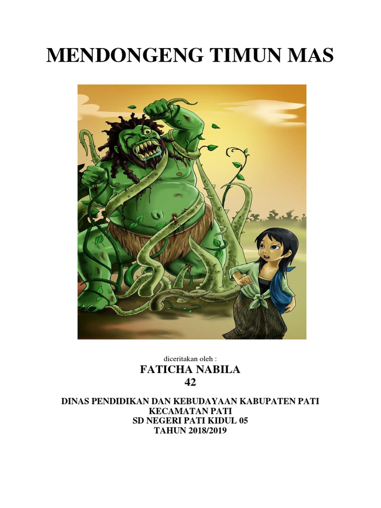 Cerita Rakyat Timun Mas Lengkap | PDF | Dewasa Muda