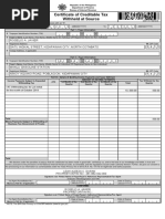 Bir Form 2307 | PDF | Withholding Tax | Corporate Tax