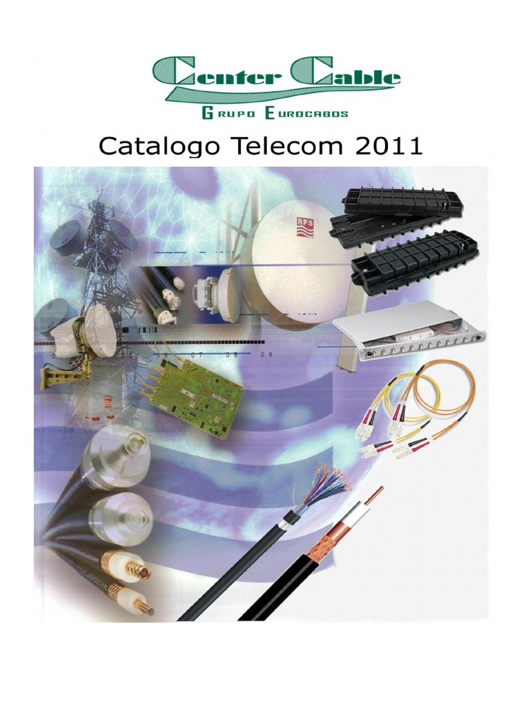 Catalogo Telecom | PDF | Cobre | Conductor electrico