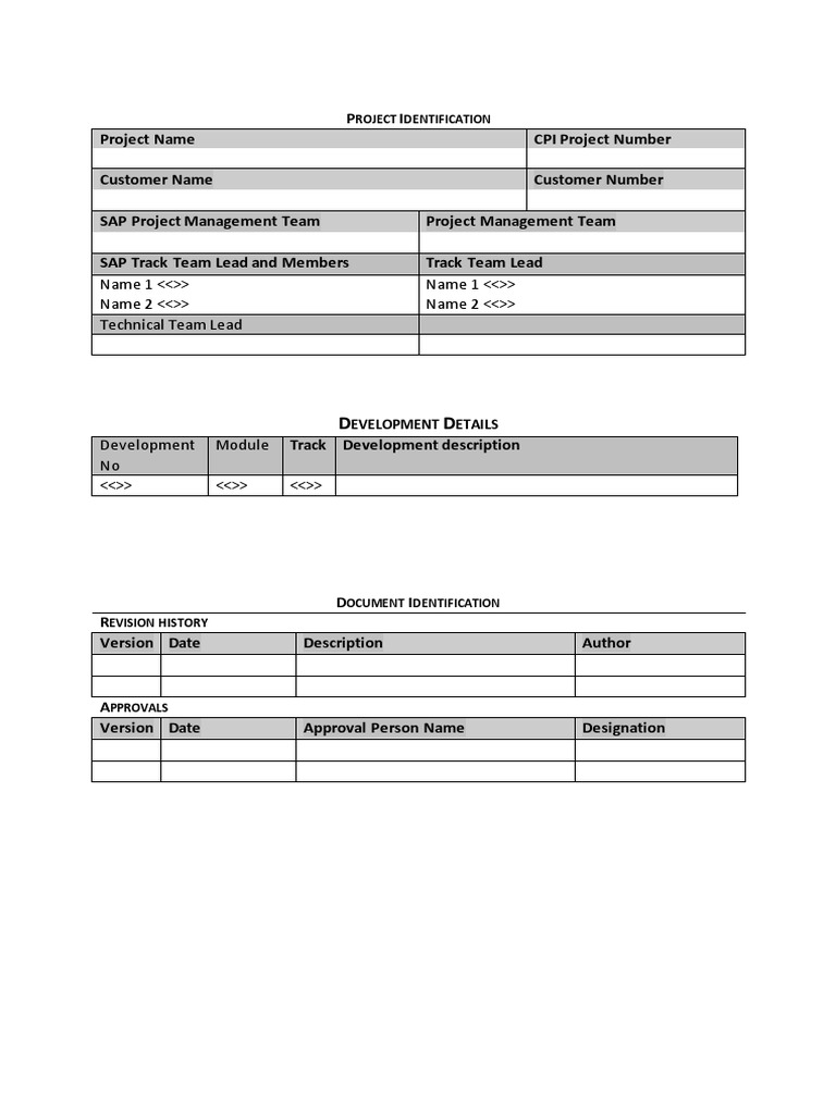 CAPEX Planning - Blank Template Uploaded at SCRIBD | PDF | Specification (Technical Standard ...