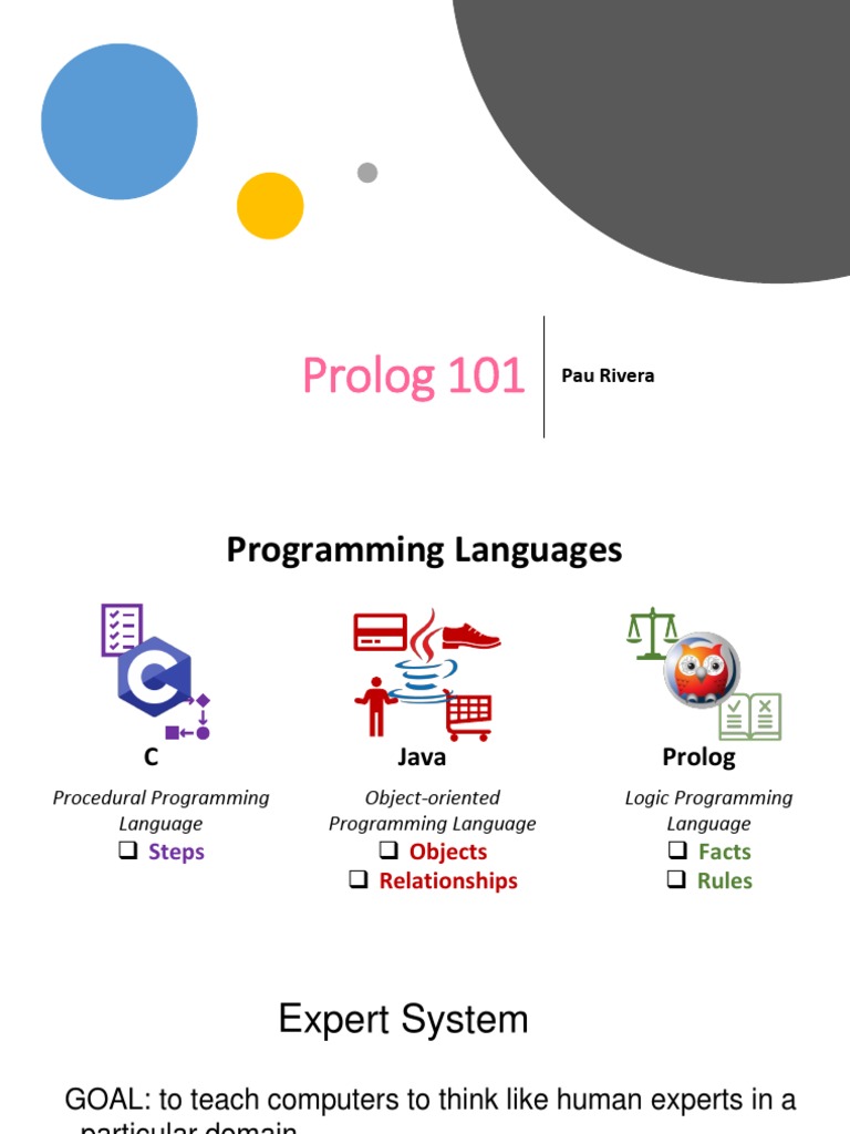 Prolog 101 PDF | PDF | Programming Language | System